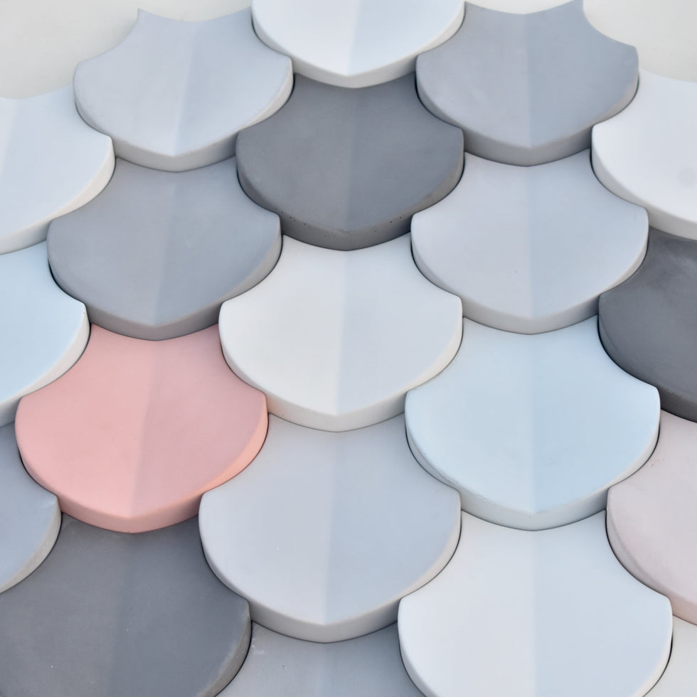 Blaze - Concrete 3D wall tiles | UHPC Tiles | Interior & Exterior Wall ...